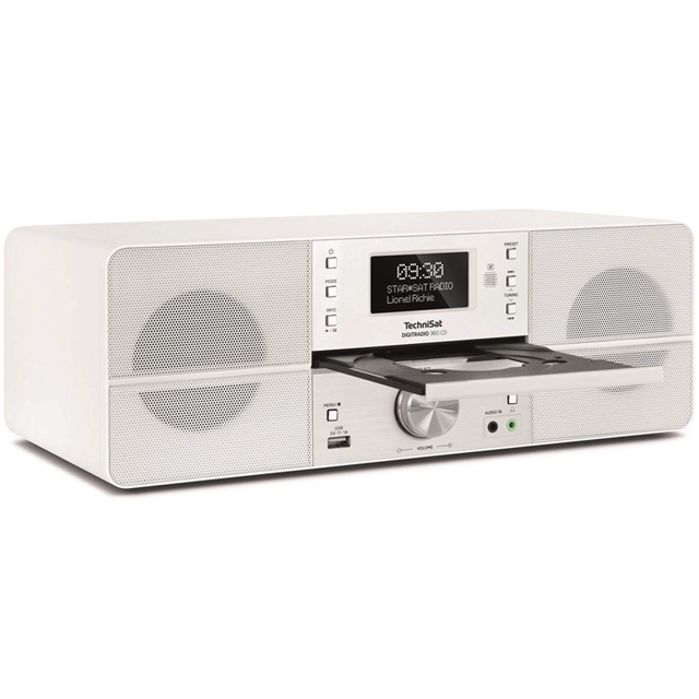 TechniSat DigitRadio 360 CD-Digitalradio weiß DAB+, Stereo-Lautsprecher ... TechniSat DigitRadio 360 CD-Digitalradio weiß DAB+, Stereo-Lautsprecher ...